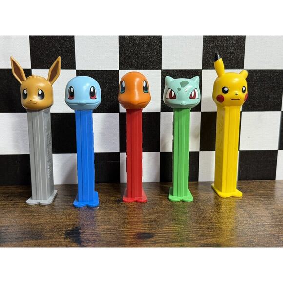 Other | Pez Candy Pokmon Dispenser Lot Of 5 Pikachu Charmander ...